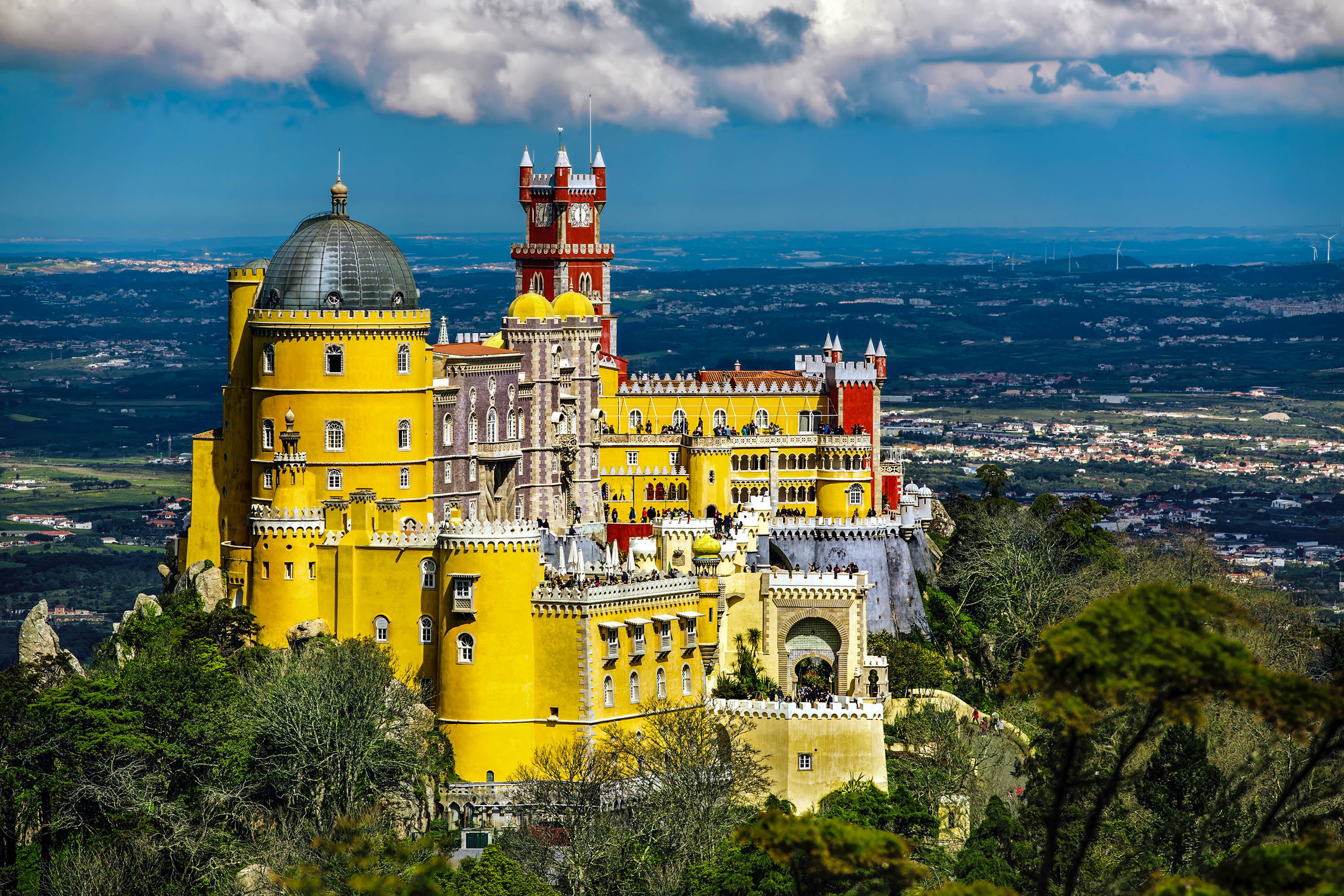 Palacio Nacional Da Pena En Sintra Un Lugar Maravilloso 